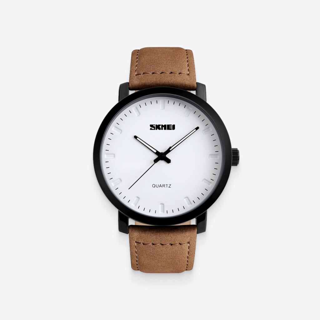 Brown Leather Quartz Watch - EagCart.com